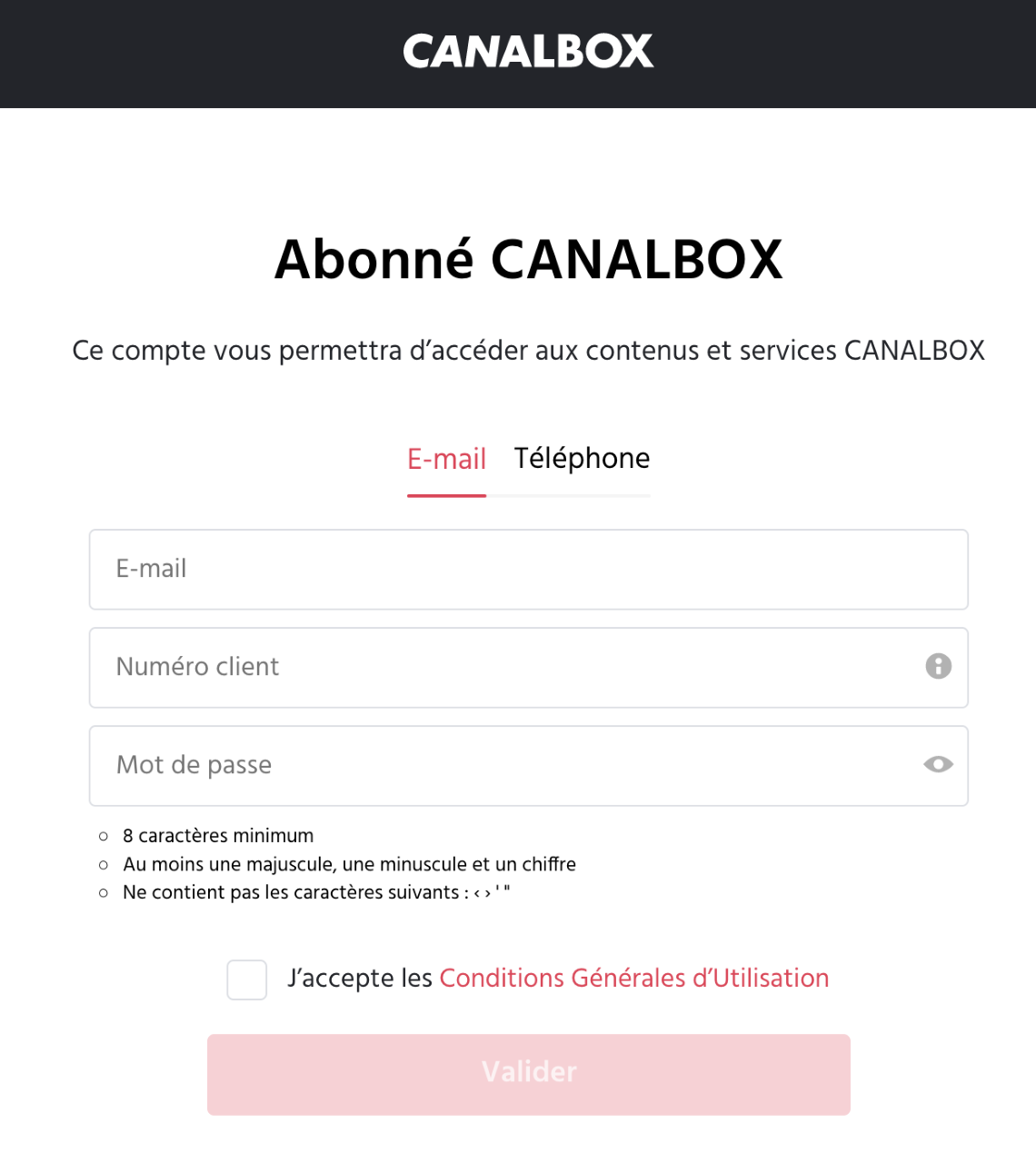 Aide en ligne - CANAL+ LES OFFRES INTERNET
